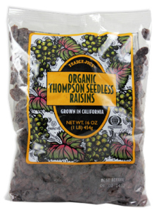 Trader Joe's Organic Thompson Seedless Raisins Reviews - Trader Joe's ...