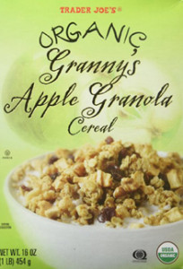 Trader Joe's Organic Granny's Apple Granola Reviews - Trader Joe's Reviews