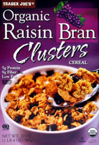 Trader Joe's Organic Raisin Bran Clusters Reviews - Trader Joe's Reviews