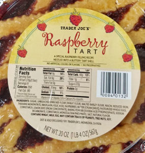 Trader Joe's Bakery Raspberry Tarte Reviews - Trader Joe's Reviews