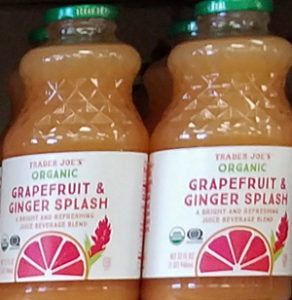 Trader Joe's Organic Grapefruit & Ginger Splash Reviews - Trader Joe's Reviews