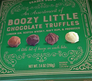 Trader Joe's Boozy Little Chocolate Truffles Reviews - Trader Joe's ...