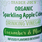 Trader Joe's Organic Cucumber & Mint Sparkling Apple Cider Vinegar Reviews - Trader Joe's Reviews