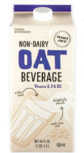 Trader Joe's Non-Dairy Oat Milk Beverage Reviews - Trader Joe's Reviews