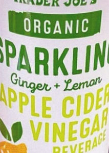 Trader Joe's Organic Ginger & Lemon Sparkling Apple Cider Vinegar Beverage Reviews - Trader Joe ...