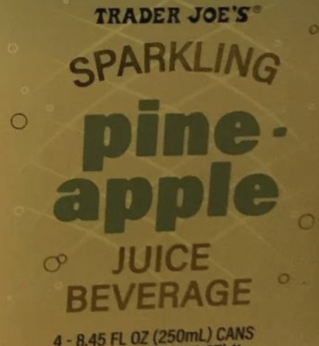 Trader Joe's Sparkling Pineapple Juice Reviews - Trader Joe's Reviews