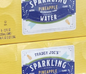 Trader Joe's Sparkling Pineapple Water Reviews - Trader Joe's Reviews