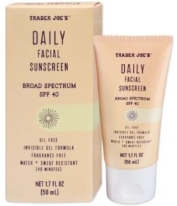 Trader Joe's Daily Facial Sunscreen SPF 40 Reviews - Trader Joe's Reviews