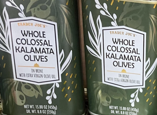 Trader Joe's Whole Colossal Kalamata Olives in Olive Oil Reviews ...