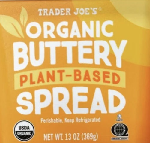 Trader Joe's Organic Buttery Plant-Based Spread Reviews - Trader Joe's Reviews