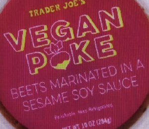 Trader Joe's Vegan Poke Beets Marinated in Soy Sauce Reviews - Trader ...