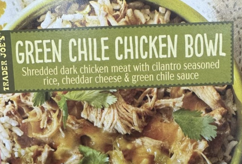 Trader Joe's Green Chile Chicken Bowl Reviews - Trader Joe's Reviews