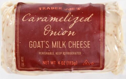 Trader Joe's Caramelized Onion Goat's Milk Cheese Reviews - Trader Joe's Reviews